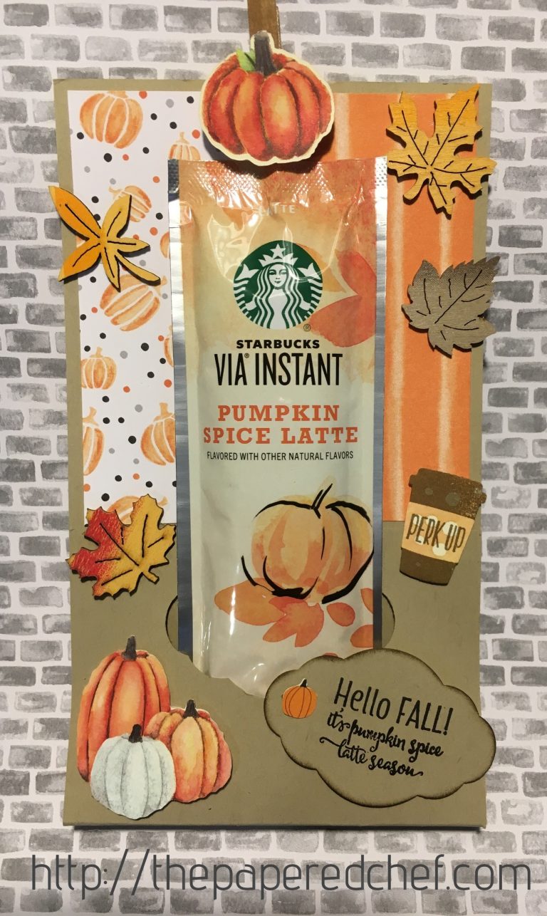 Starbucks Pumpkin Spice Latte Treat - The Papered Chef
