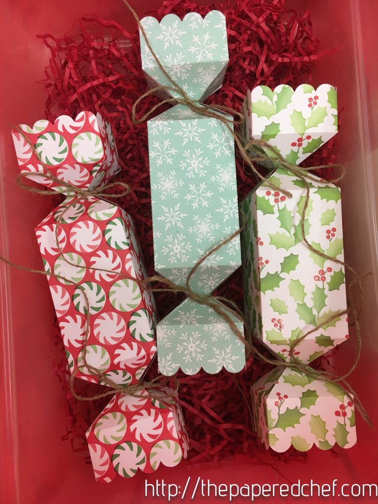 Big Shot Pro Christmas Candy Boxes - The Papered Chef
