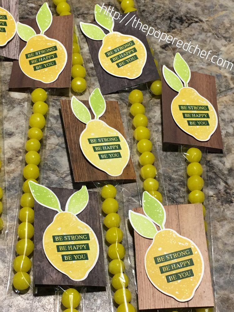 Lemon Head Treats - Lemon Zest & Rooted in Nature - The Papered Chef