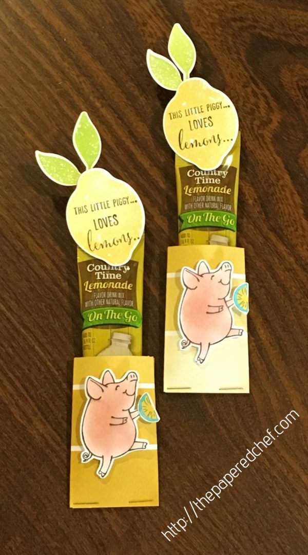 This Little Piggy Lemonade Treats - The Papered Chef
