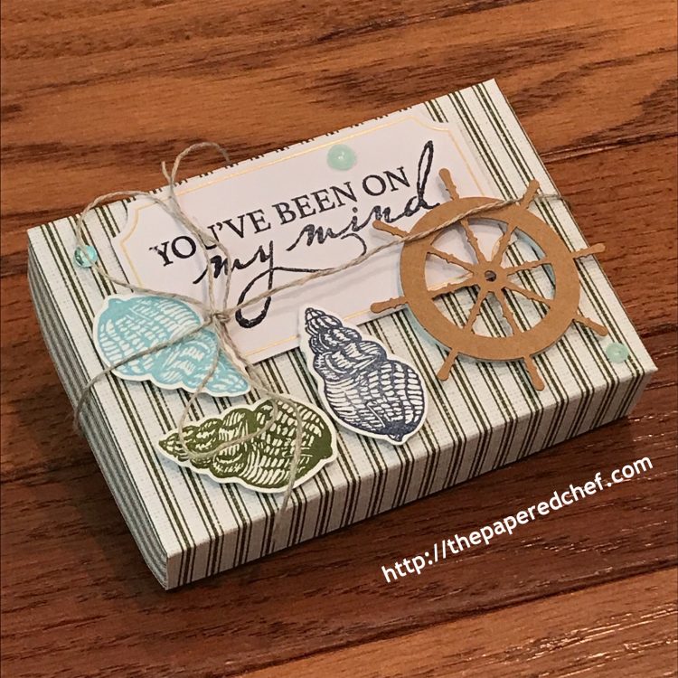 July 2019 Paper Pumpkin Kit - Alternative Project - Box Tutorial ...